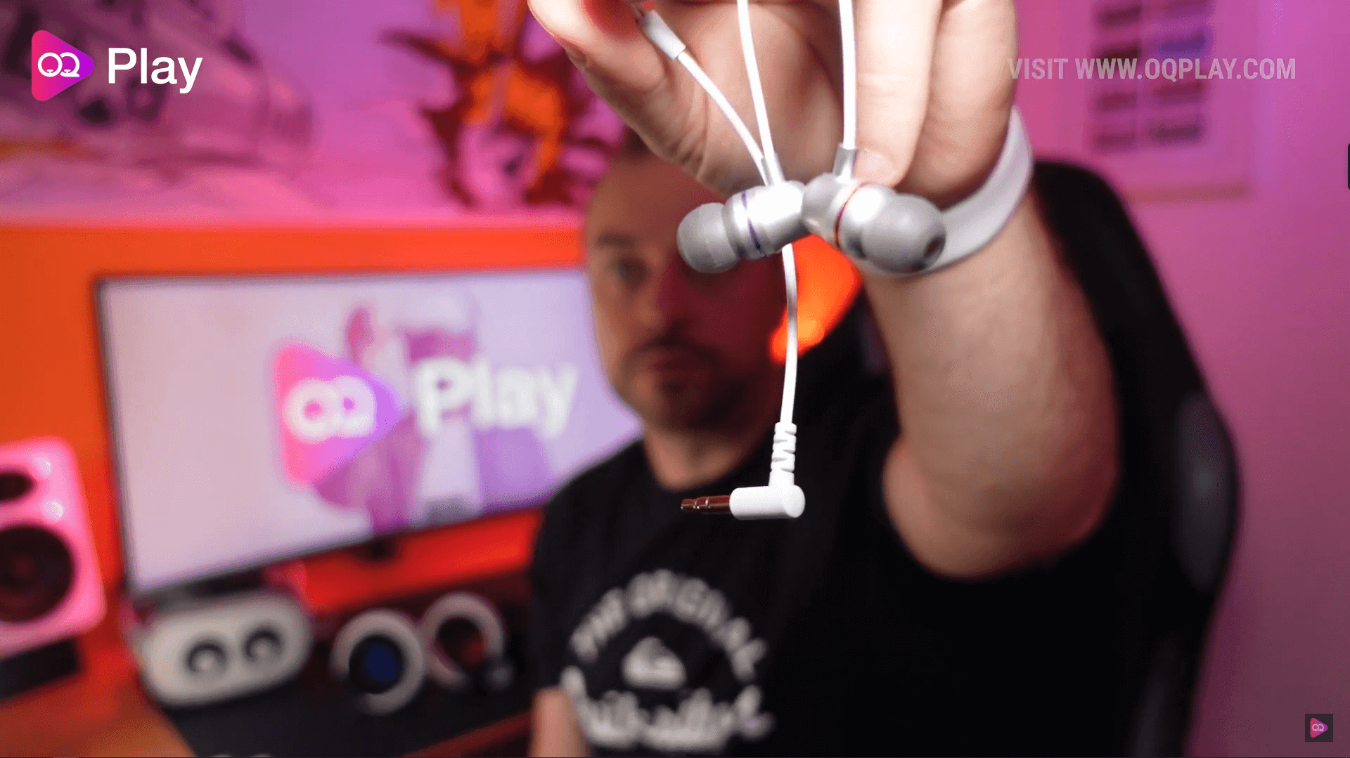 KIWI Design Q8-3 VR Gaming Noise-Isolating Earbuds for Oculus Quest 2