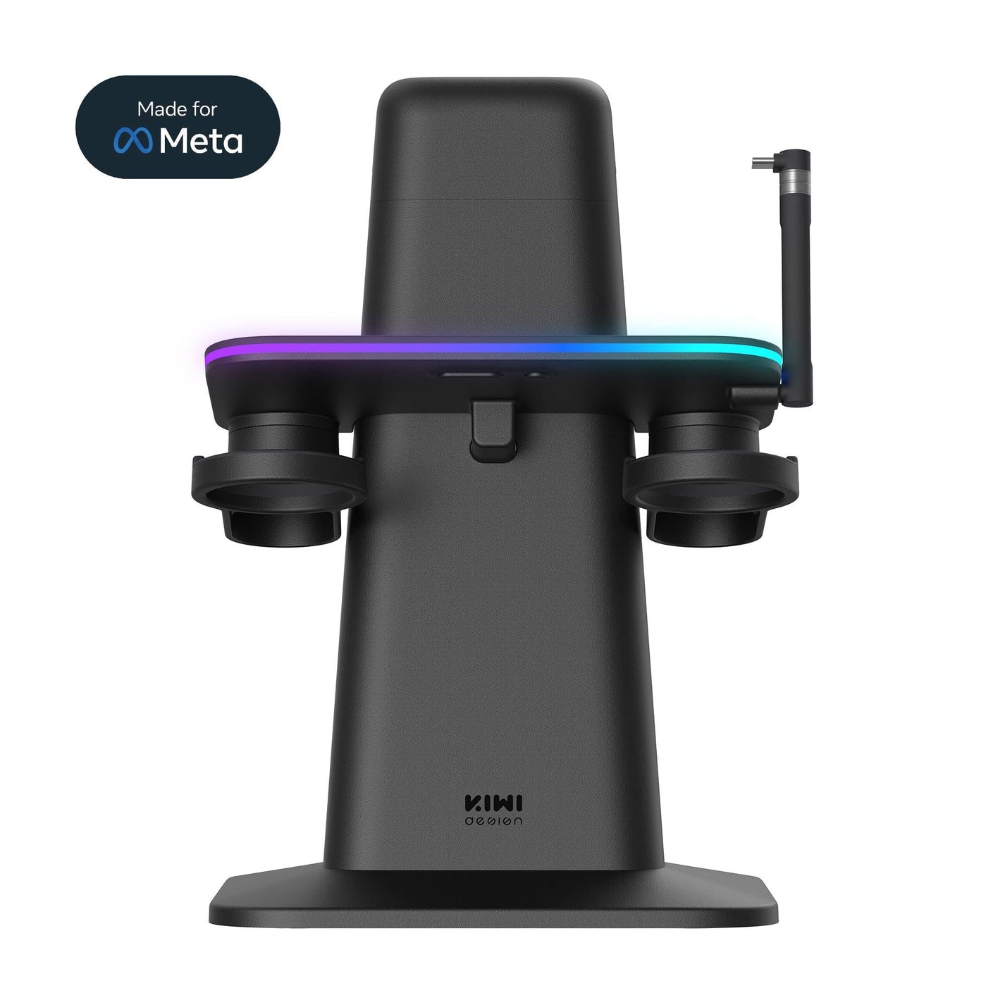 RGB Vertical Charging Stand for Meta Quest 3/Quest 2/Quest Pro