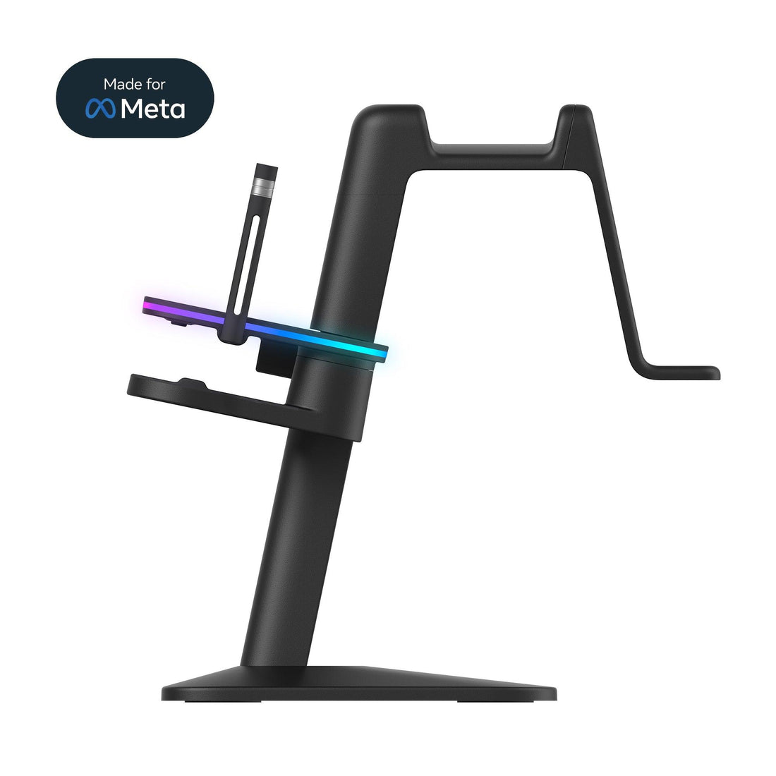 RGB Vertical Charging Stand for Meta Quest 3/Quest 2/Quest Pro