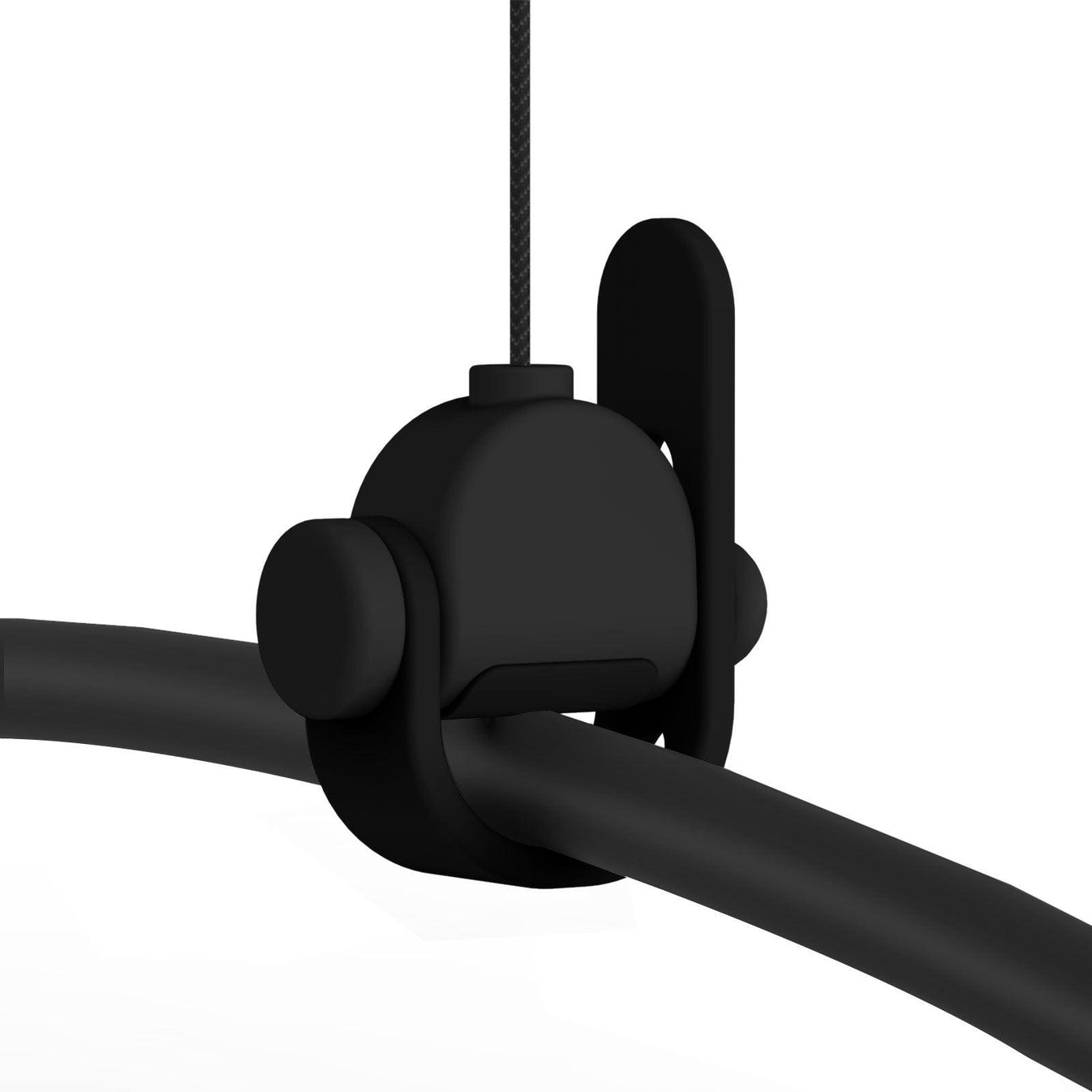V2-KIWI design Silent VR Cable Management Pulley System 6 Packs Black