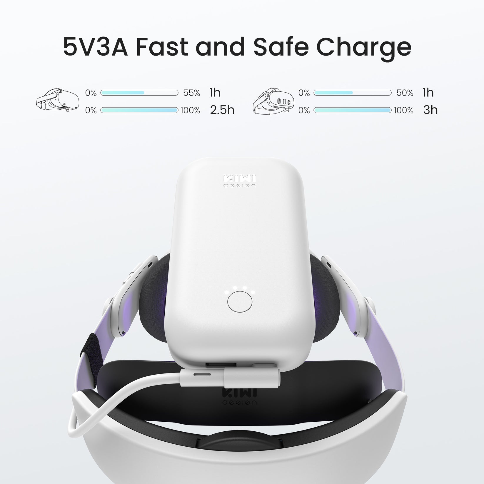 Battery Pack 10000mAh for Quest 3 / Quest2